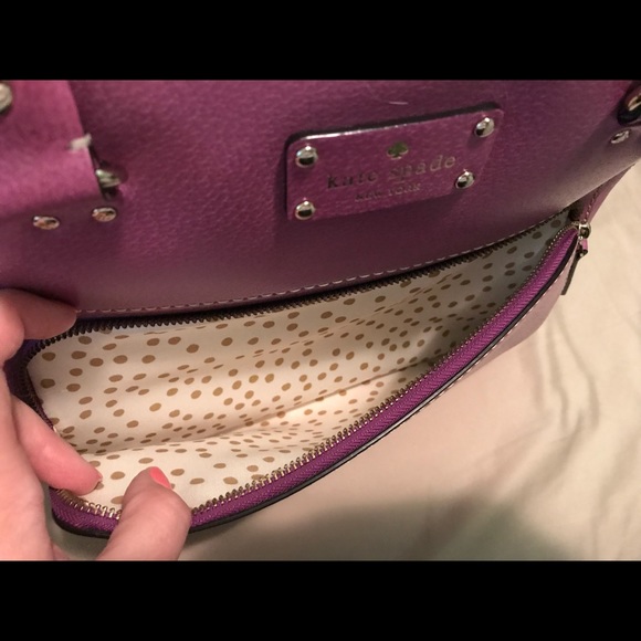 kate spade | Bags | Purple Kate Spade Shoulder Bag | Poshmark